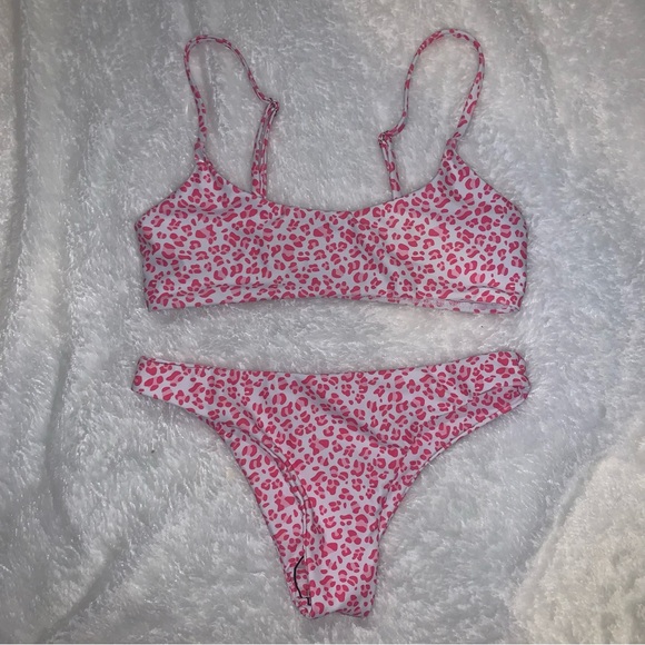 SHEIN | Swim | Shein Leopard Print Bikini Set | Poshmark